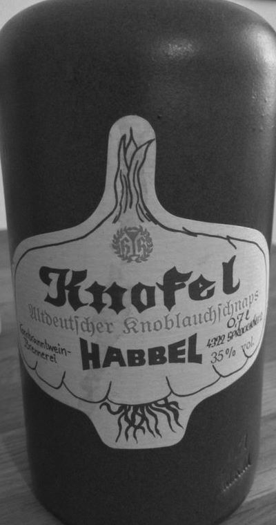 Aguardiente Knofel, Aguardiente de Ajo