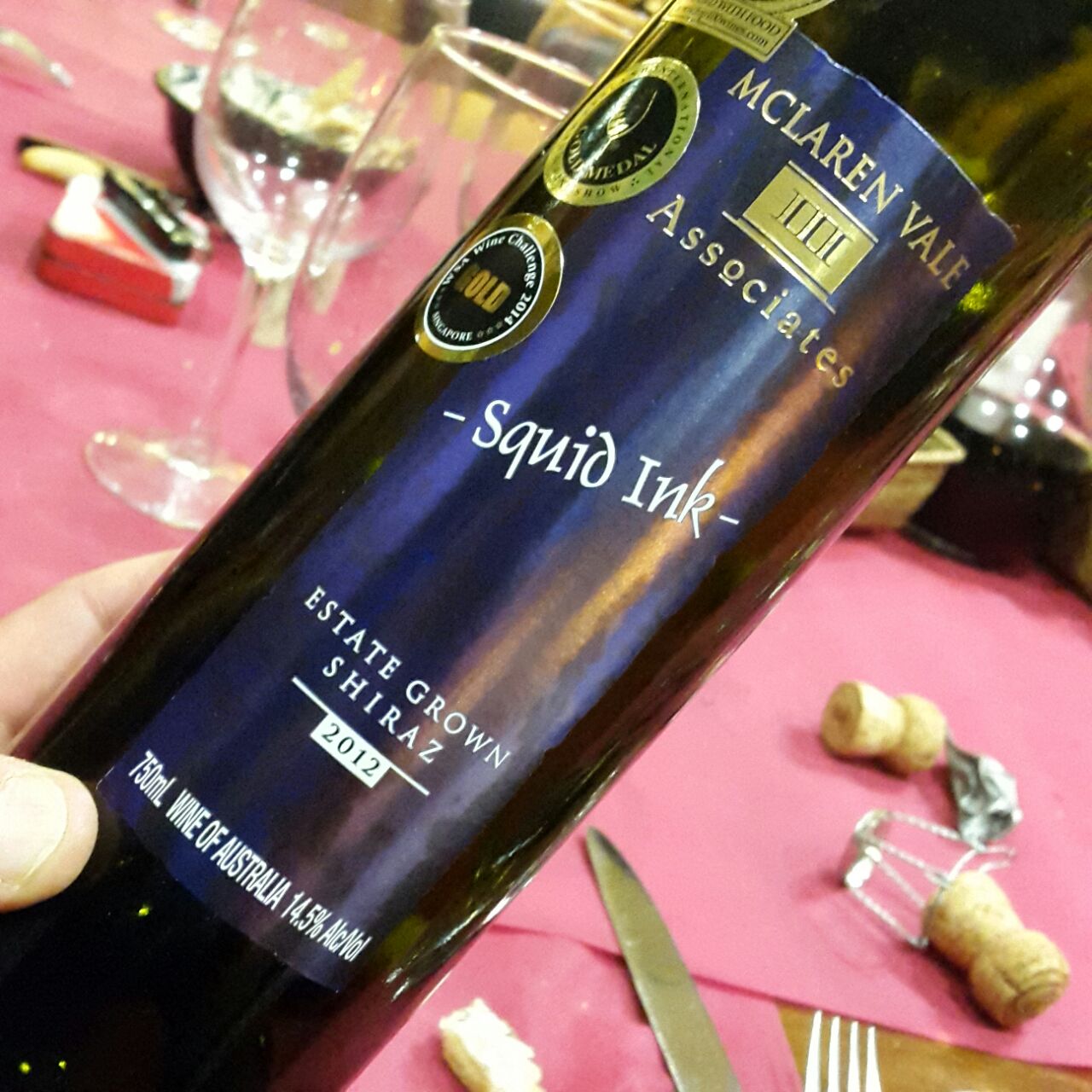 Squid Ink Shiraz 2012