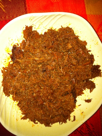 Chilorio, platillo mexicano