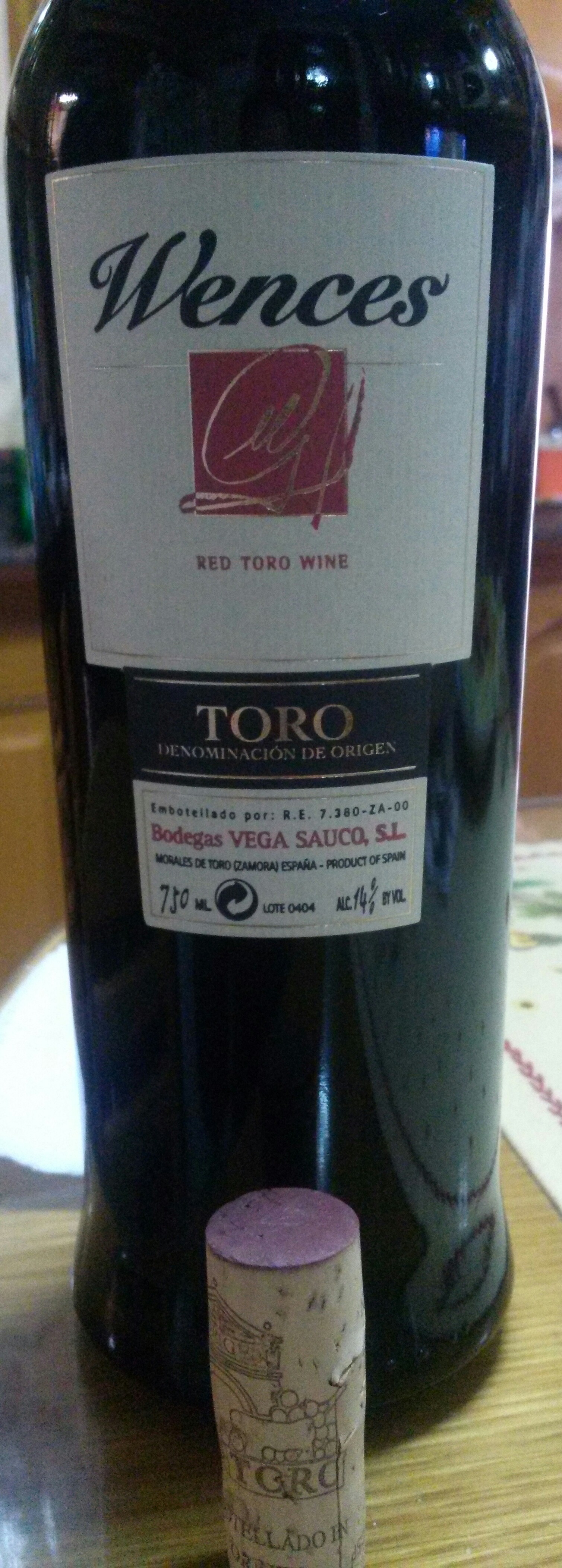 Wences Reserva 2006