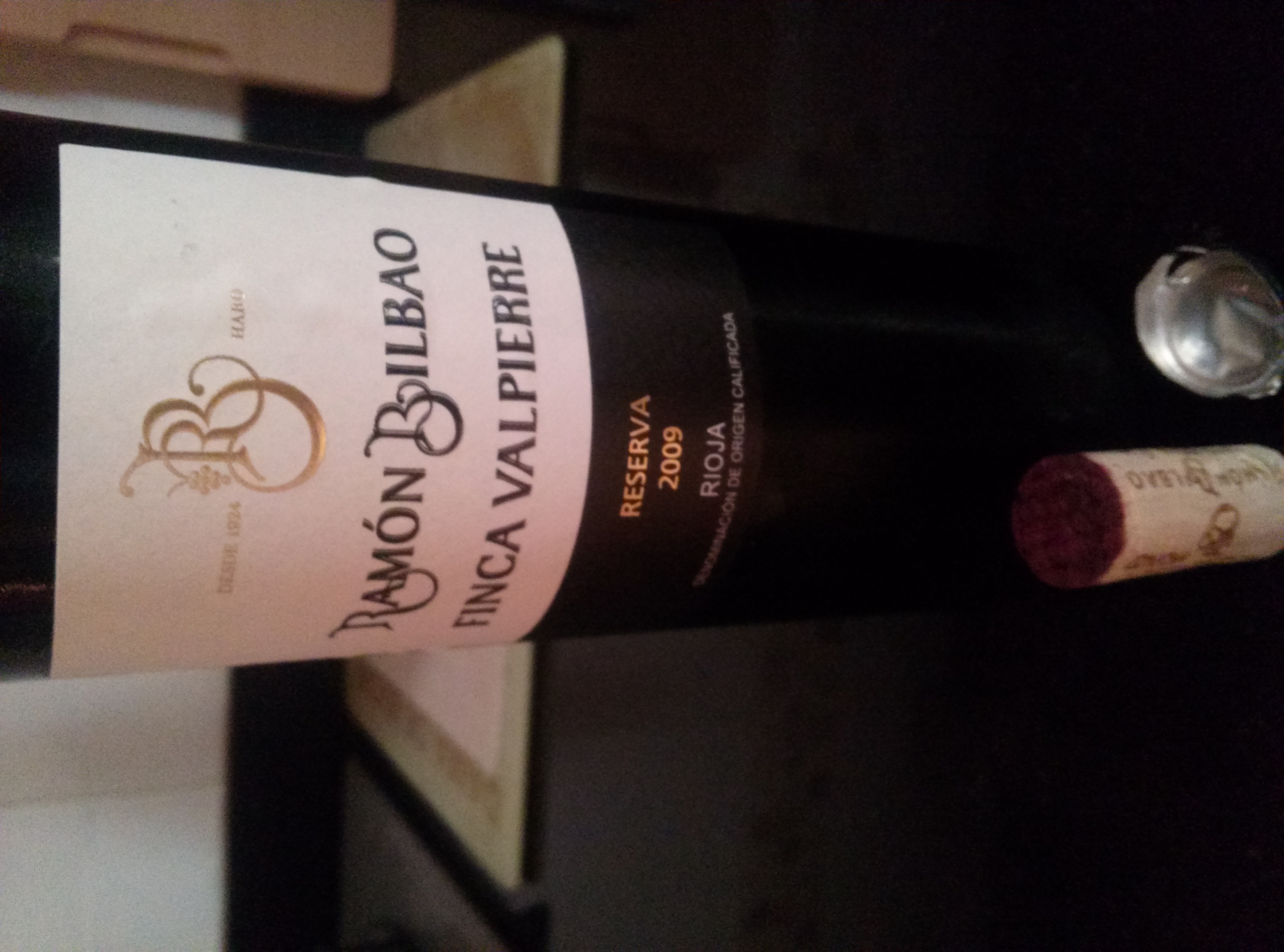 Ramón Bilbao Finca Valpierre Tinto Reserva 2009