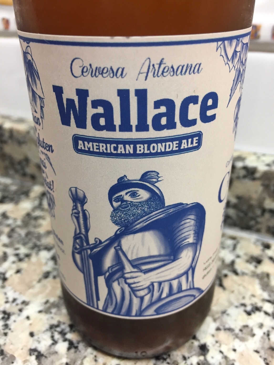 Cerveza Wallace american blonde