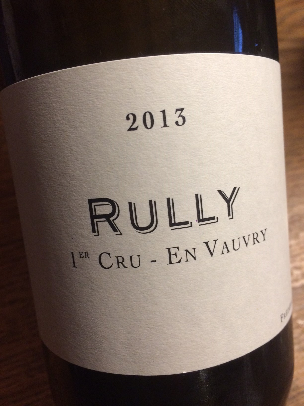 Rully 1er Cru En Vauvry 2013 (Borgoña-Rully-1erCru En Vaury) 2013