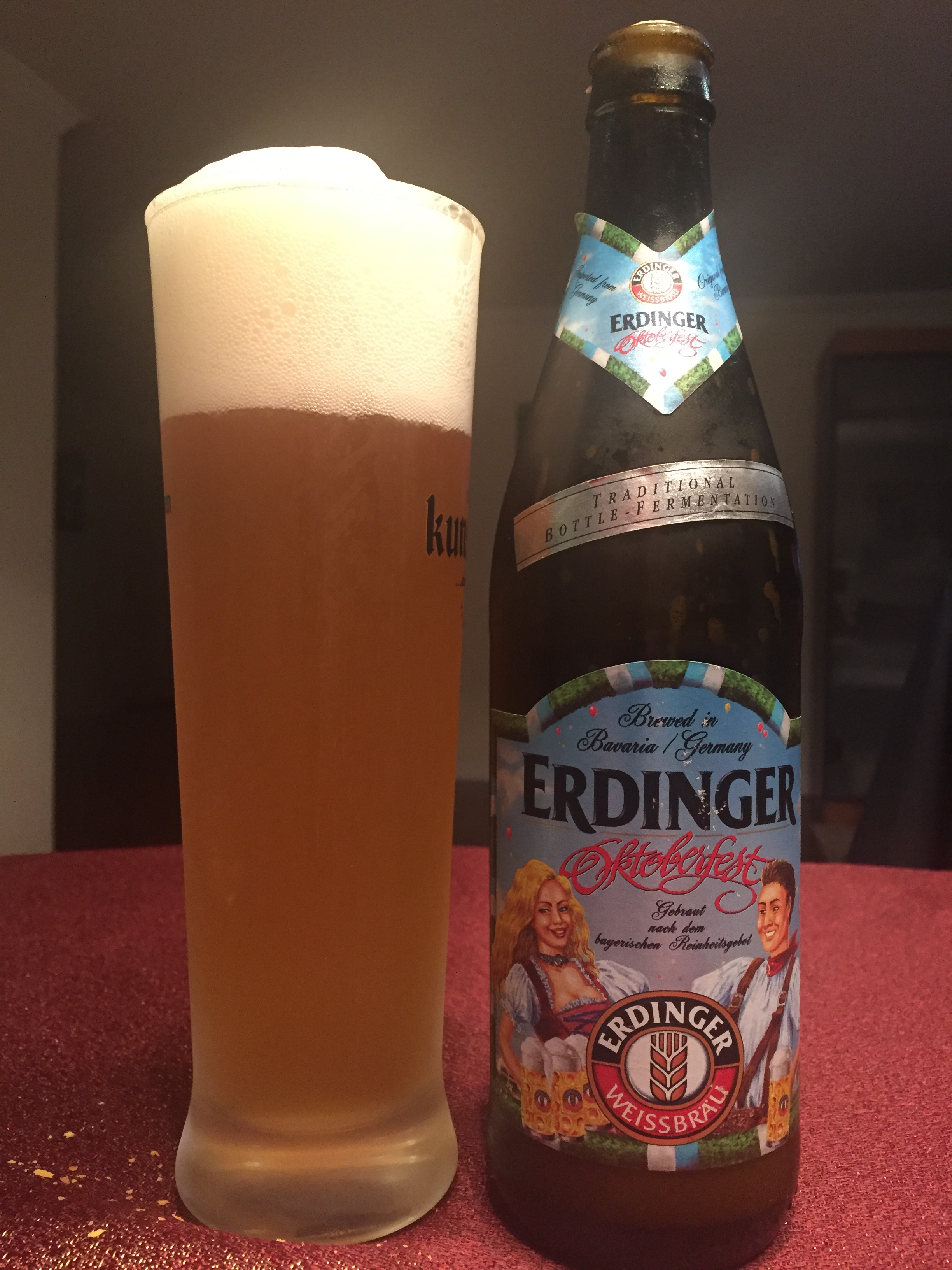 Cerveza Erdinger weissbier