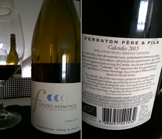 Ferratón Pêre et Fils Crozes-Hermitage "Les Calendes" 2015