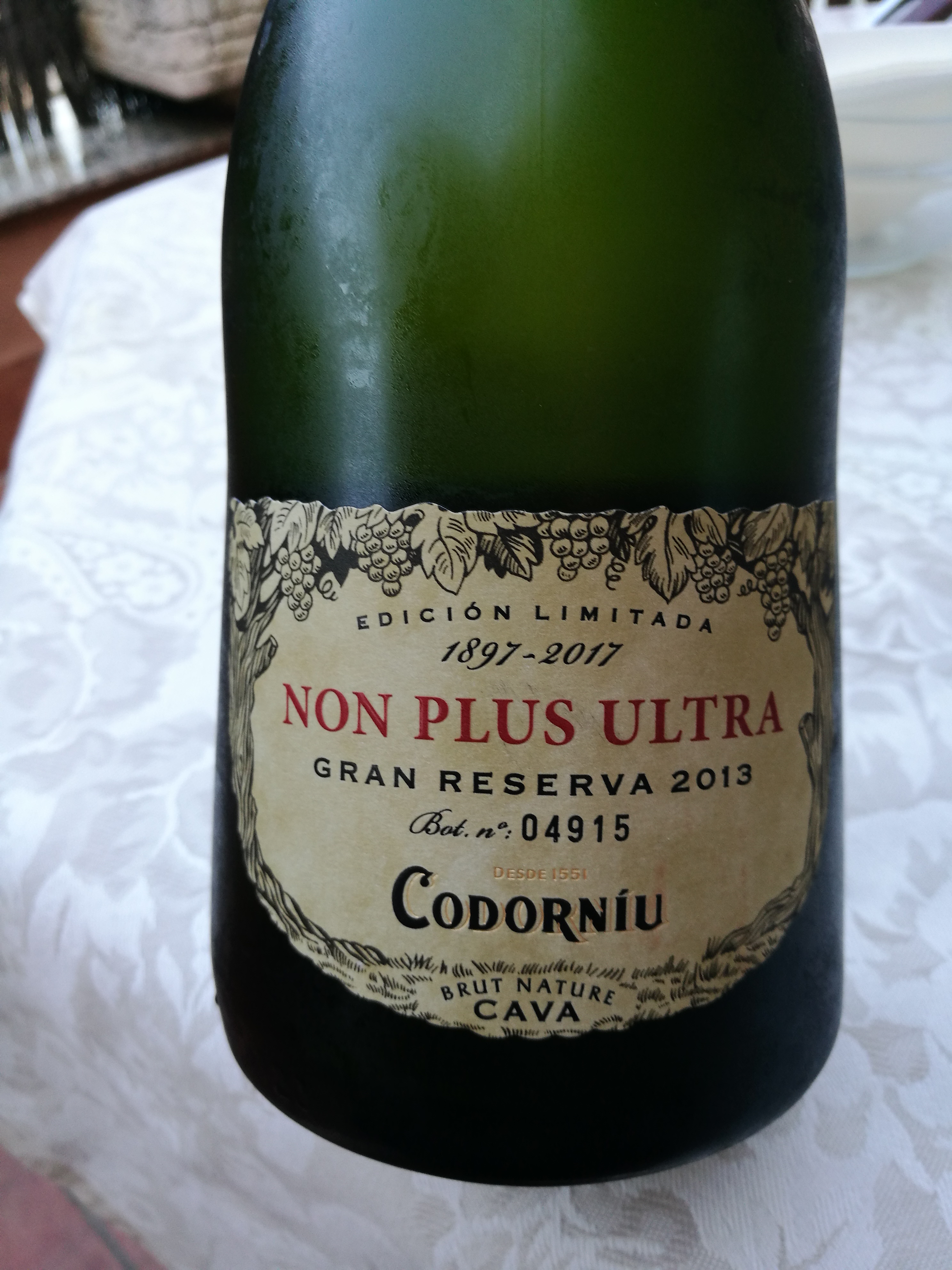 Codorniu Non Plus Ultra Gran Reserva Brut Nature 2013