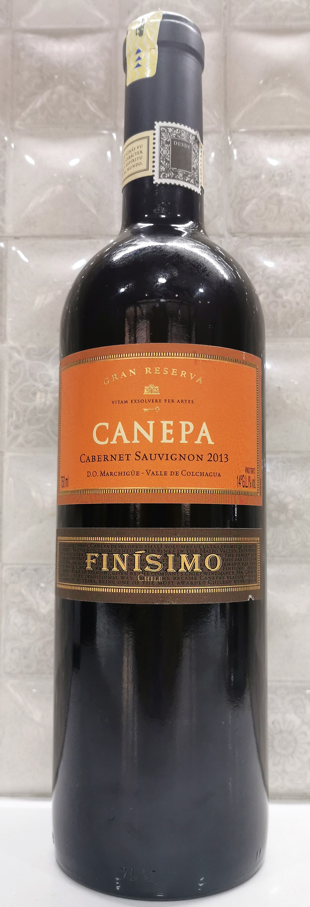 Canepa Finísimo gran reserva cabernet sauvignon 2013