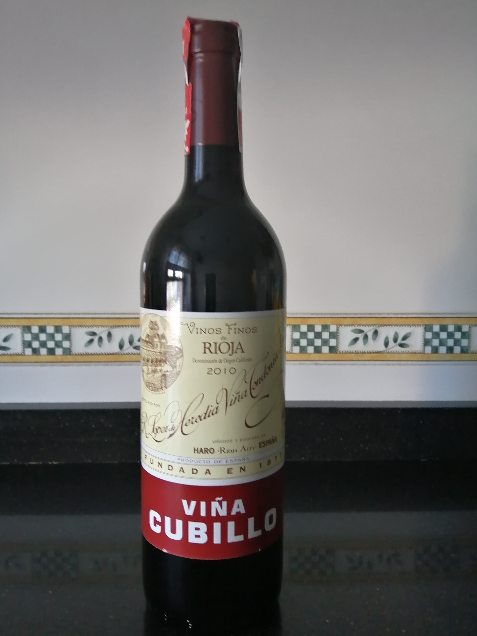 Viña Cubillo Crianza 2010