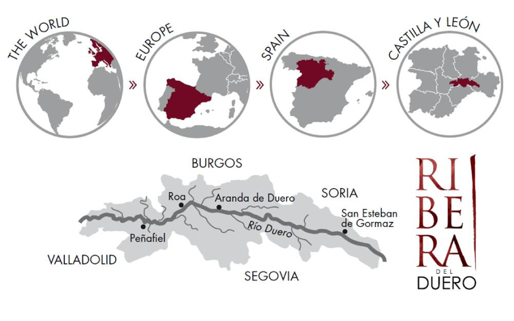 Ribera del Duero, presente en más de cien países, aumenta su ...