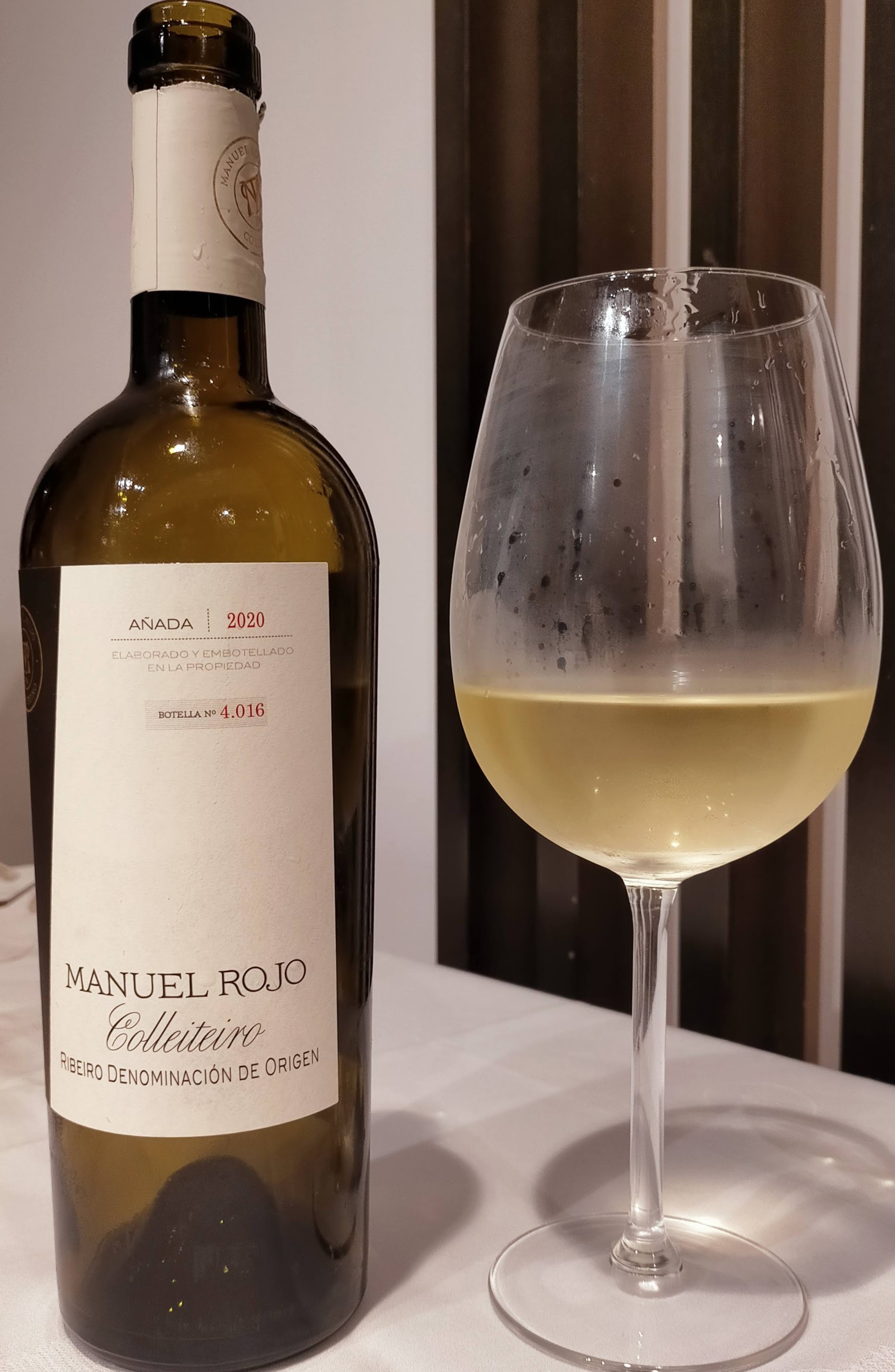 Manuel Rojo Colleiteiro blanco 2020