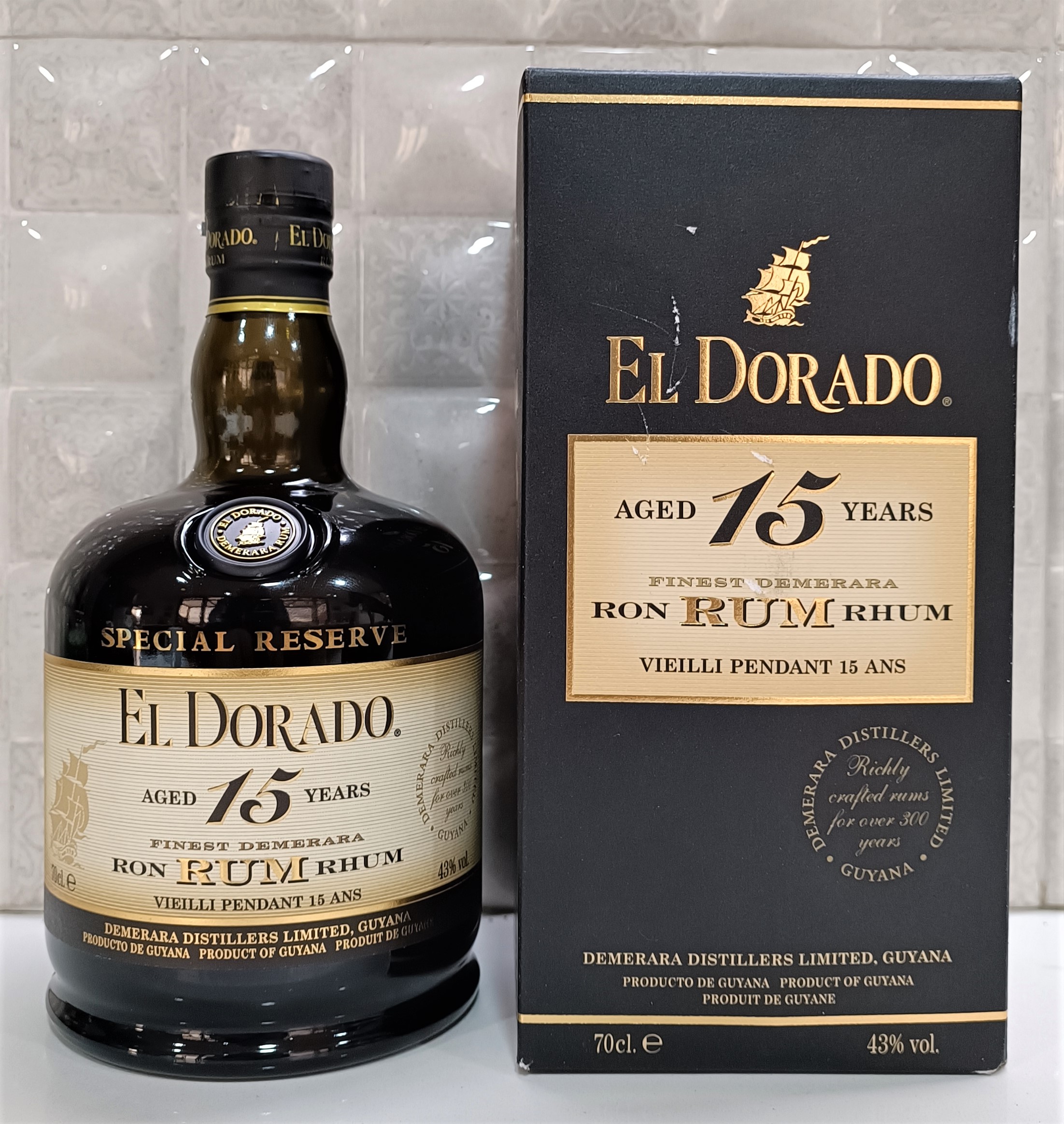 Ron El Dorado 15 special reserve