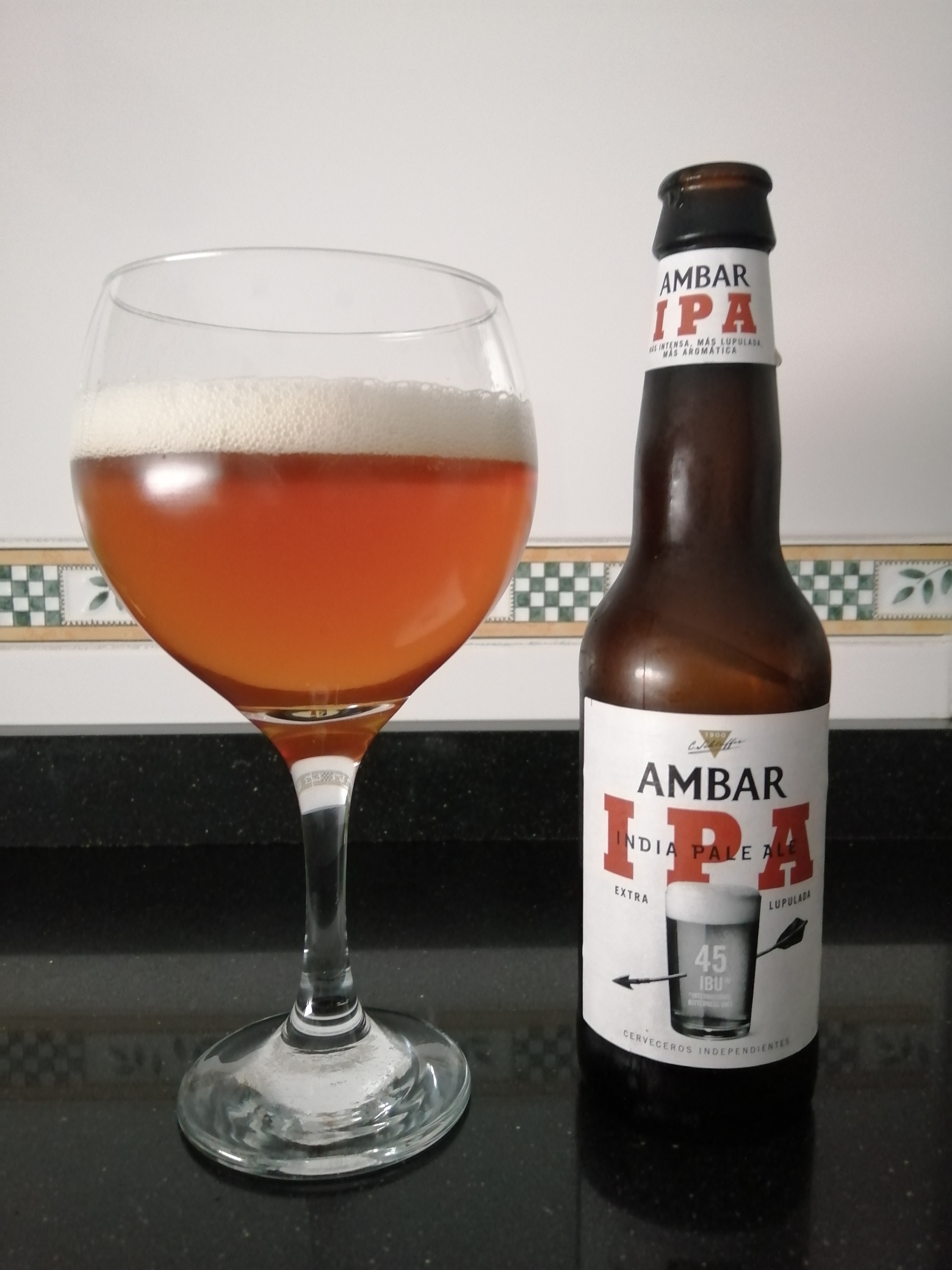 Cerveza Ámbar ipa